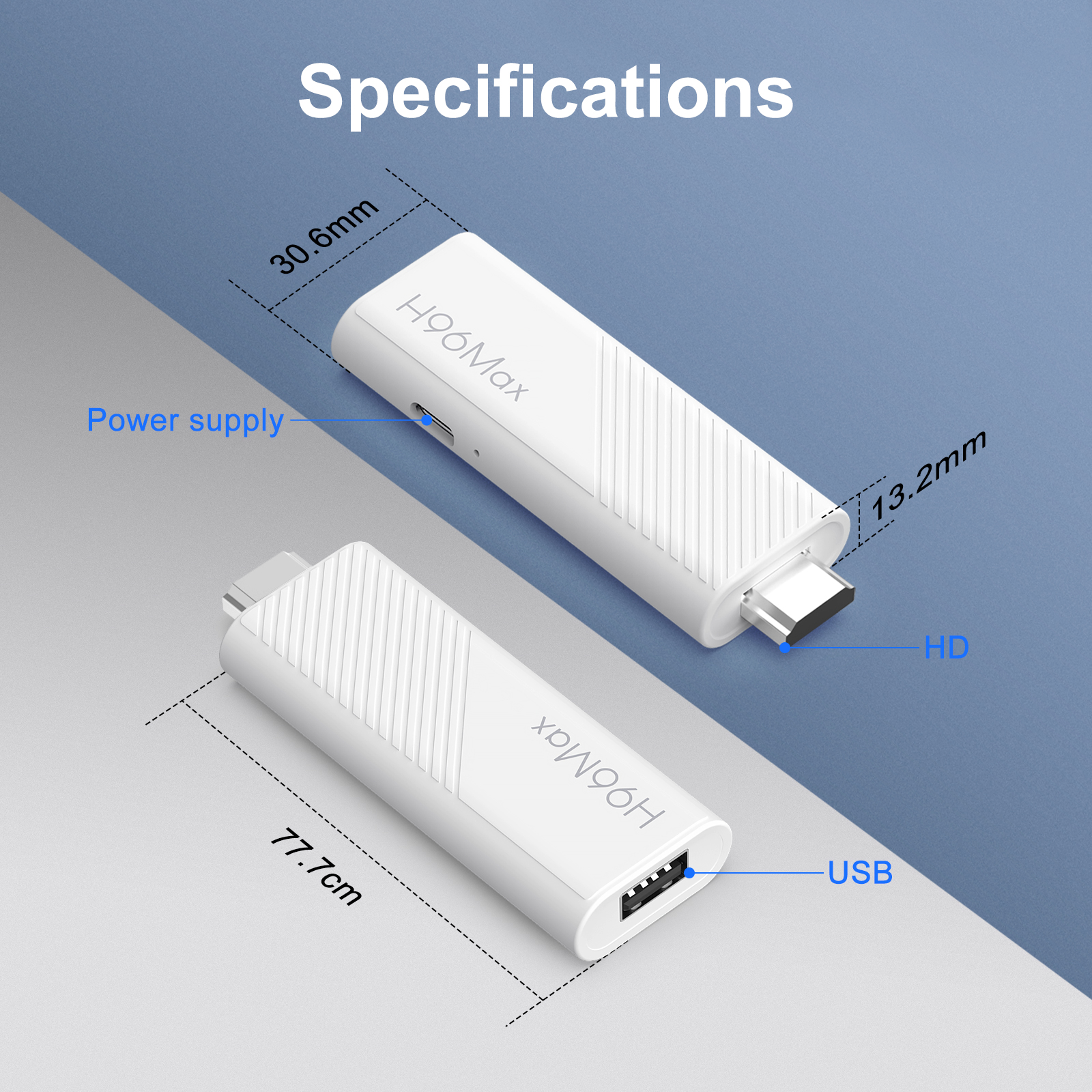 H96 Max H313 Android TV Stick
